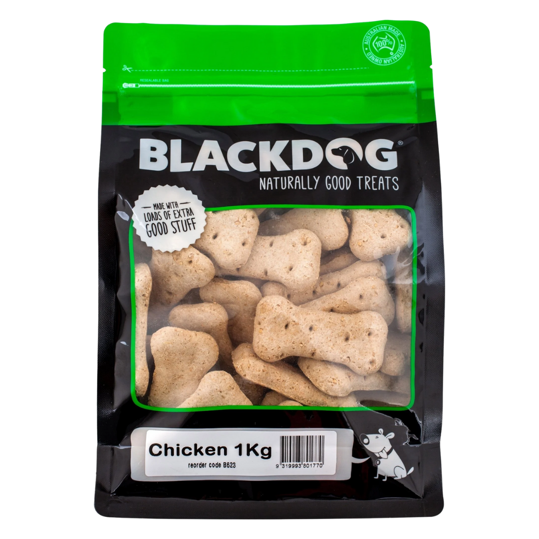 Black Dog Chicken 1kg – Tasty & Nutritious Treats – Pet Bites