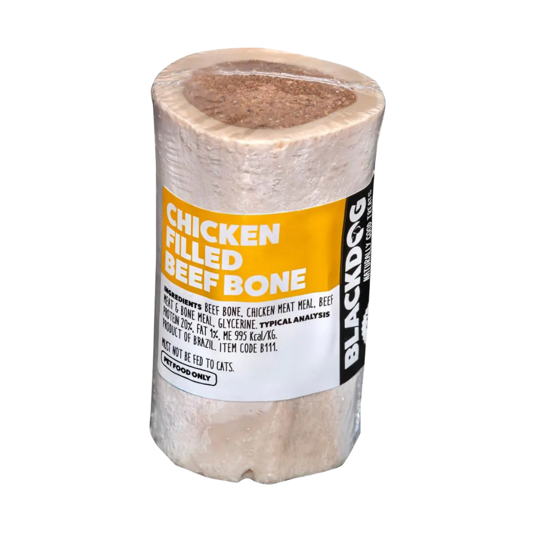 Black Dog Chicken Filled Bone 5 Inch | Pet Bites