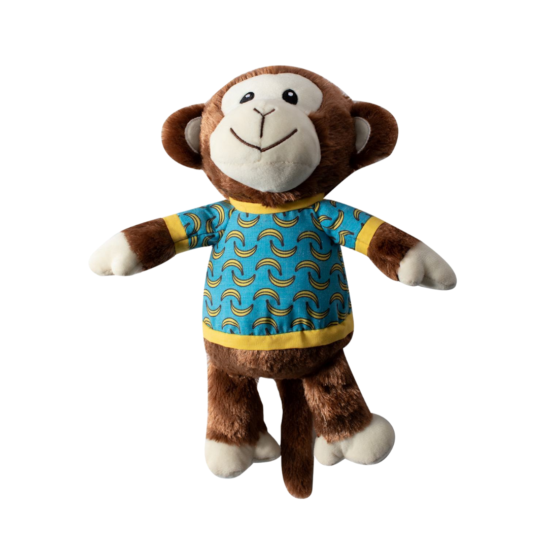 FRINGE STUDIO BANANAS THE MONKEY PLUSH - EXTRA LARGE – Pet Bites