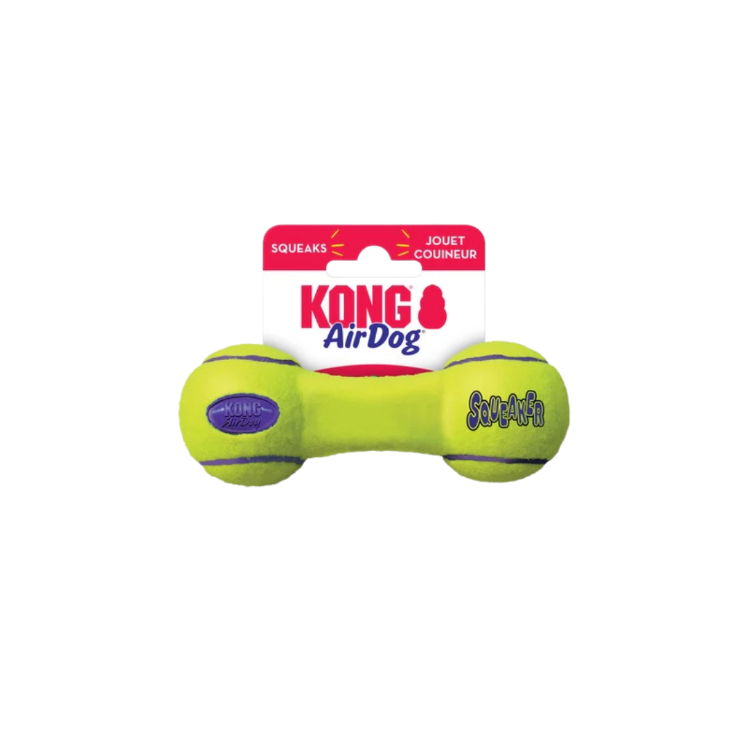 KONG DOG AIRDOG SQUEAKER DUMBBELL SMALL (ASDB3) – Pet Bites