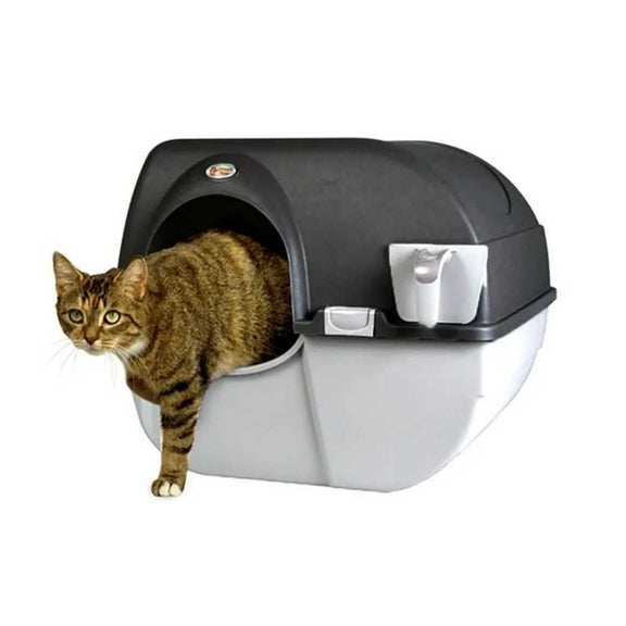 Omega Paw Roll N Clean Covered Litter Box - Regular – Pet Bites