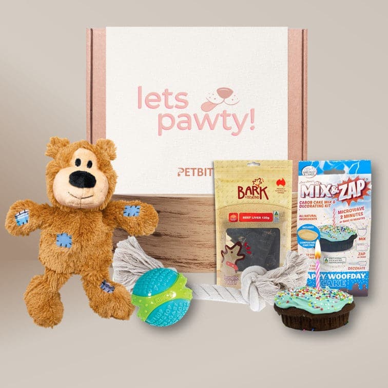 Treat Your Pup to a Happy Woofday Blue Hamper | Petbites