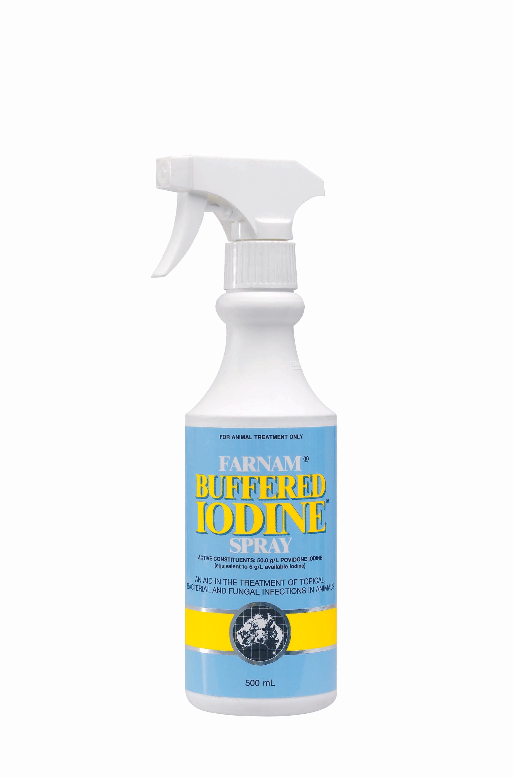 IAH FARNAM BUFFERED IODINE SPRAY 500ML – Pet Bites