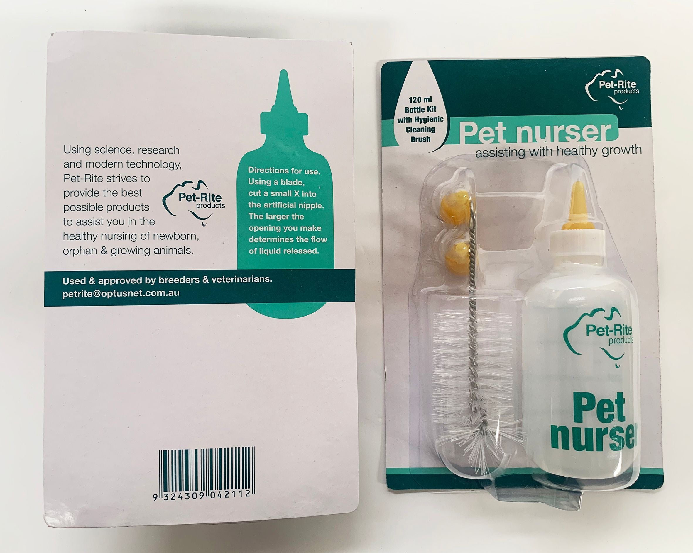 PETRITE PET NURSER BOTTLE 120ML KIT – Pet Bites