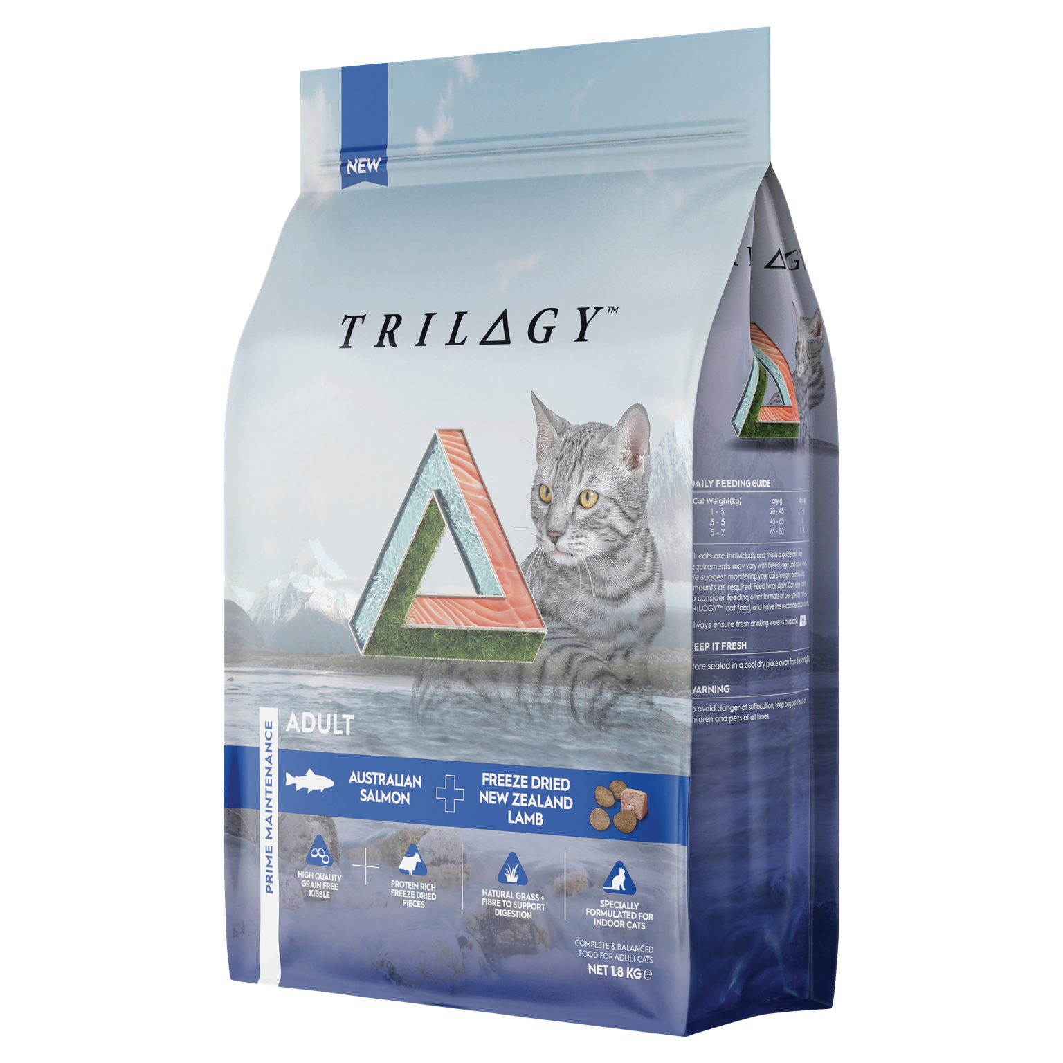 TRILOGY ADULT CAT SALMON 1.8KG – Pet Bites