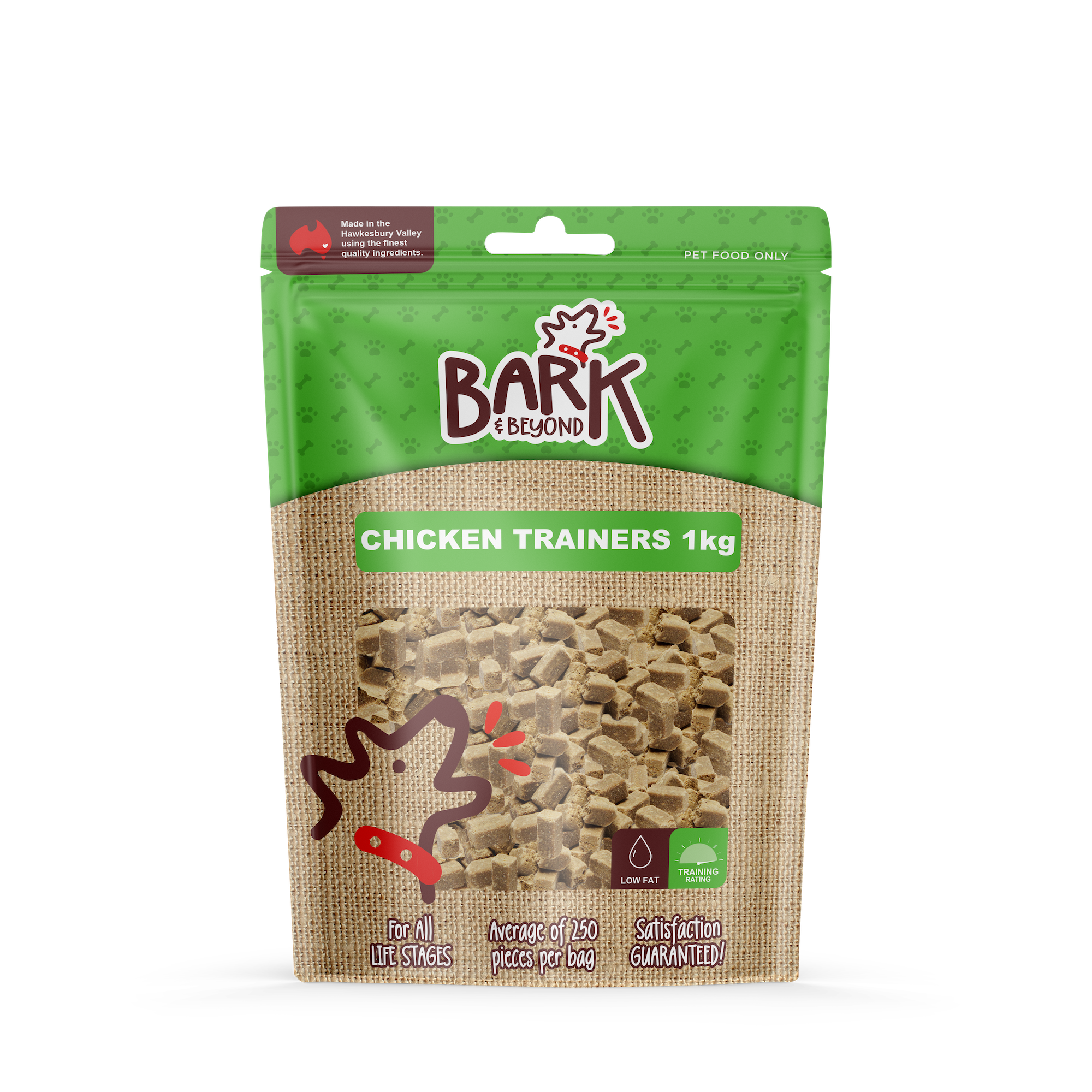 BARK & BEYOND CHICKEN TRAINERS 1KG – Pet Bites